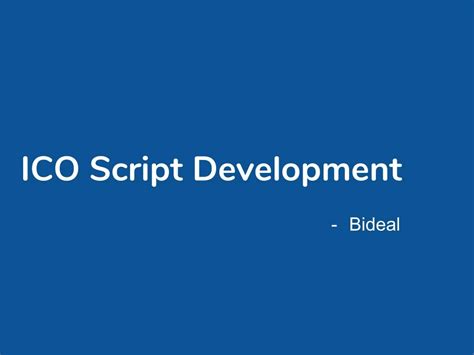 ppt ico script php development powerpoint presentation free download