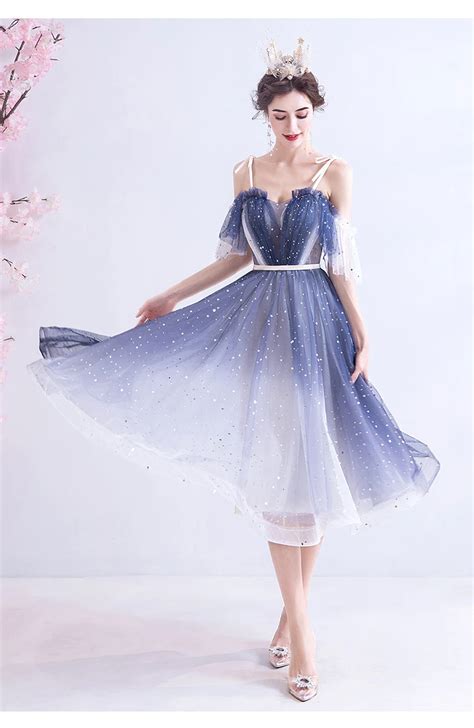 SSYFashion/Новинка; коктейльные платья; вечерние платья синего цвета со ...