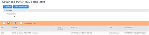 How To Customize Netsuite Pdf Templates Forcustom Records