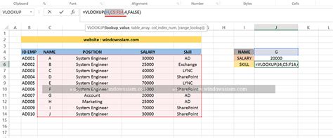 Vlookup Excel Windowssiam