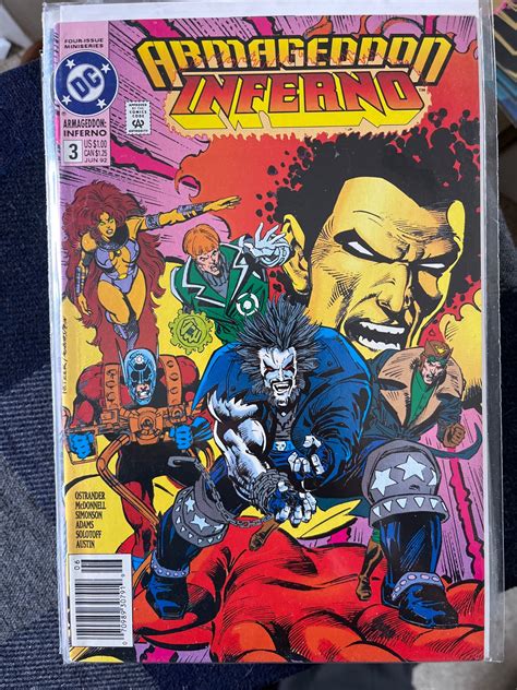Armageddon Inferno 3 1992 Comic Books Modern Age Dc Comics Superhero Hipcomic