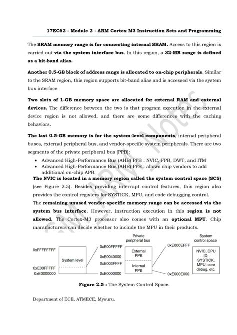 module 2 instructons set of arm cortex m3 microcontrollers pdf