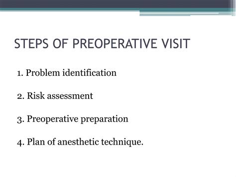 Preanesthetic Assessment PPTX Lung And Respiratory Health Diseases And Conditions