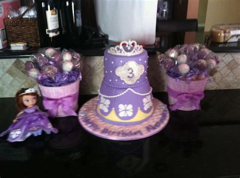 Sofia The First Theme Cake Confections Birthday Cake