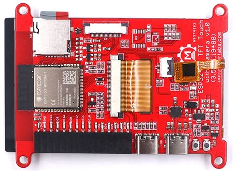 Esp32 S3 Spi 35 Tft With Touch Makerfabs Wiki