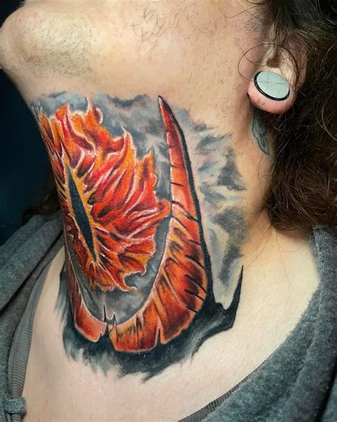 Eye Of Sauron Tattoo