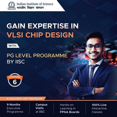 Vlsi Course Chip Design Pg Level Certification At Iisc Talentsprint
