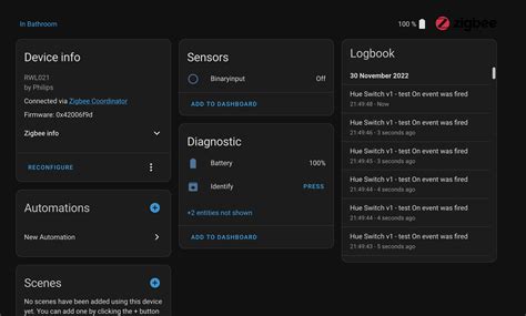 Hue Dimmer Switch Events Detected But Automation Not Running Zigbee Home Assistant Community