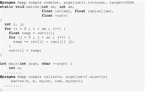 figure 1 from directive based heterogeneous programming semantic scholar
