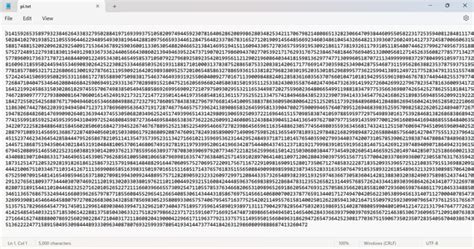 Calculate Digits Of Pi Using Python 5 Steps Instructables
