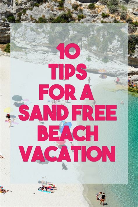 10 Tips For A Sand Free Beach Vacation