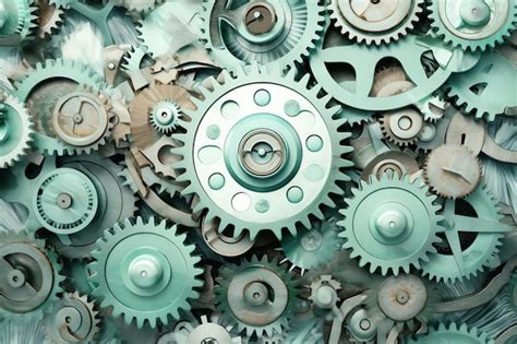 Premium Ai Image Generative Ai Gears Nuts And Bolts