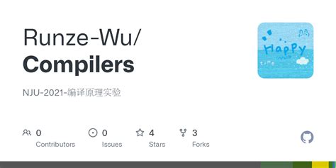Github Runze Wucompilers Nju 2021 编译原理实验