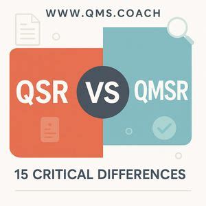 Qmsr Vs Qsr 15 Critical Differences You Need To Know