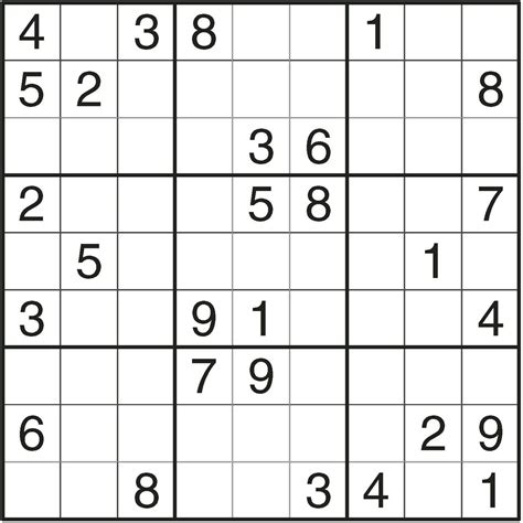 Sudoku Printable Medium Hard Sudoku Puzzles Printable