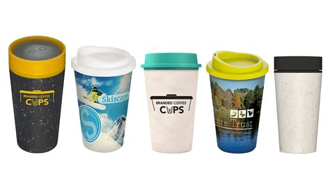 Custom Printed Reusable Coffee Cups