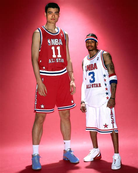 Yao Ming And Shaq Height