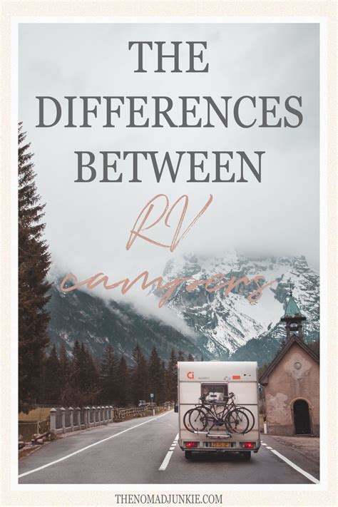 The Differences Between RV Campers The Nomad Junkie All About The Nomad Life