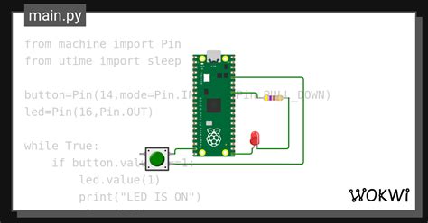 Internal Pull Down Wokwi Esp32 Stm32 Arduino Simulator