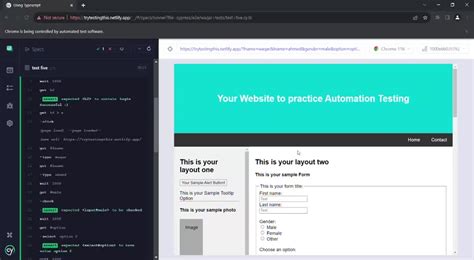 Cypress Form Filling With Typescript Waqar Ahmed Posted On The Topic