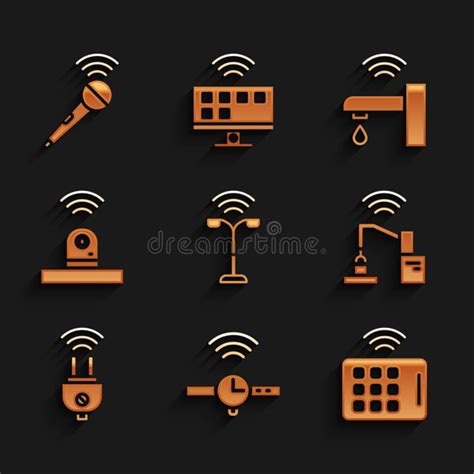 Set Smart Street Light Smartwatch Wireless Tablet Robotic Robot Arm Hand Factory Electric