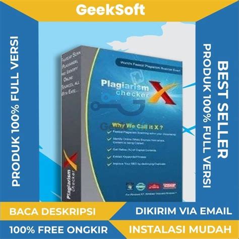 jual software plagiarism checker x 6 full version shopee indonesia