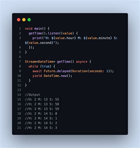 Nagaraj Alagusundaram Linkedin‘de Streams Dart Flutter Flutterdeveloper Fluttercommunity Code