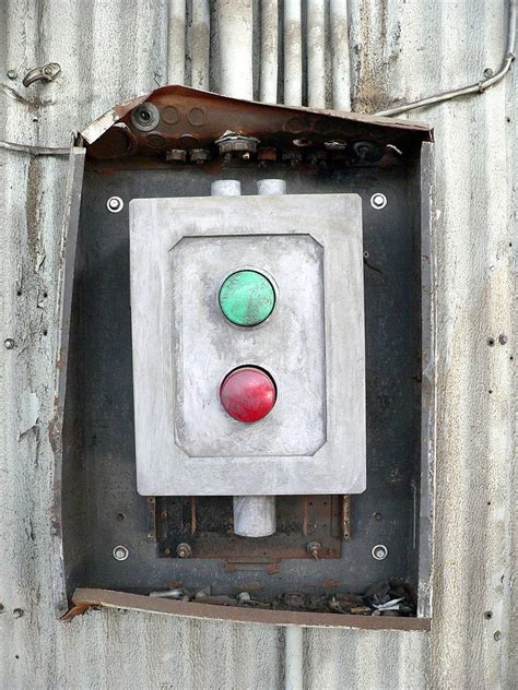Green And Red Switch Photograph By Jeff Lowe Pixels