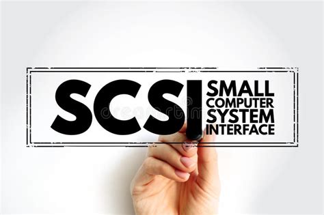 Scsi Small Computer System Interface Is A Set Of Standards For