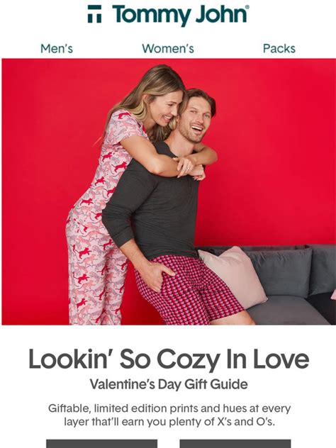 Tommy John All You Need Is Love And Our Newest Valentines Day