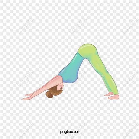 국제 요가 일러스트의 날에 일반적인 일러스트 포즈인도요가의 날 Png 일러스트 무료 다운로드 Lovepik