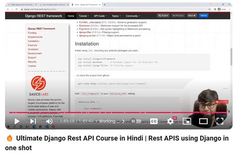Nikhil Basrani On Linkedin Django Restapi Backenddevelopment