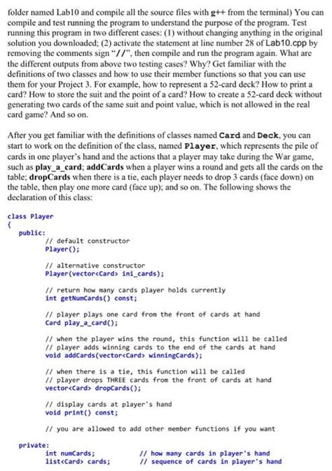 Solved Problem Statement Write A Program That Plays A Simple
