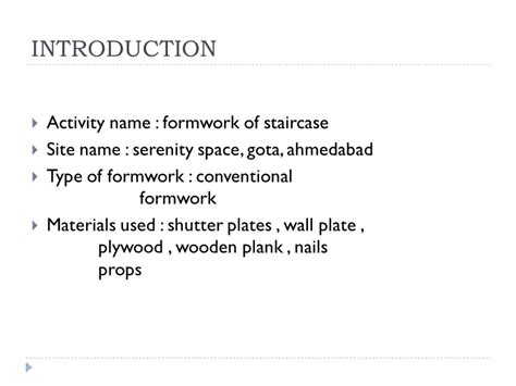 Formwork Of Staircase Cept Portfolio