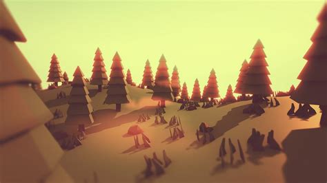 The Secrets Of Low Poly Visuals In Ue4 Low Poly Art Environmental