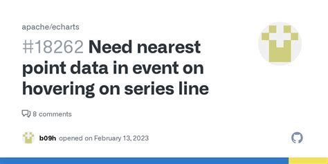 need nearest point data in event on hovering on series line · issue
