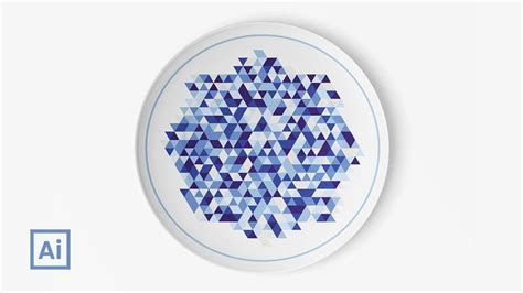 How To Create Triangular Mosaic In Adobe Illustrator Illustrator