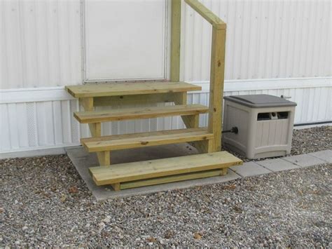 How To Build Steps For Mobile Home At Hayley Pell Blog