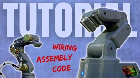 How To Build A 3d Printed Robot Arm Tutorial Arduino Based Part One
