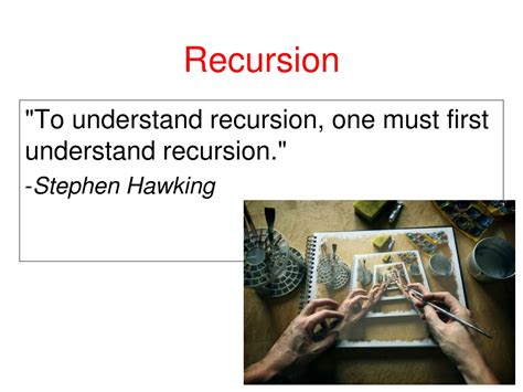 Ppt Recursion Powerpoint Presentation Free Download Id9641322