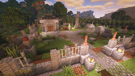 Dilapidated Cemetery R Minecraftbuilds