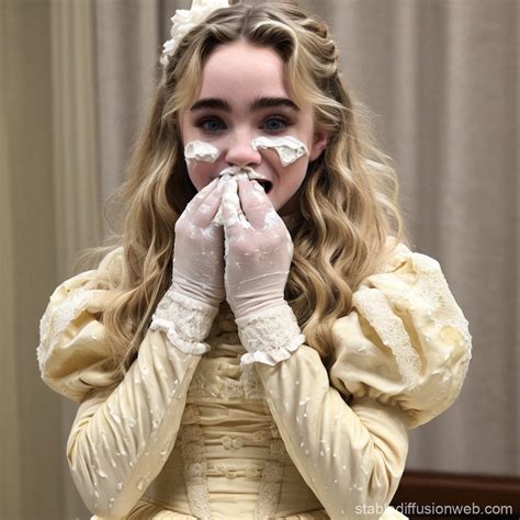 Sabrina Carpenter Pied In The Face Stable Diffusion Online