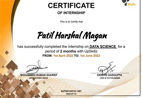 datascience harshal patil