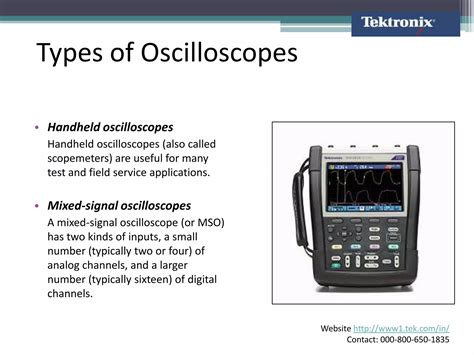Introduction To Oscilloscopes Pptx