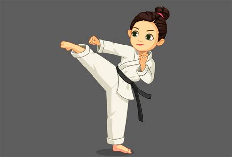 Karate Girl Telegraph