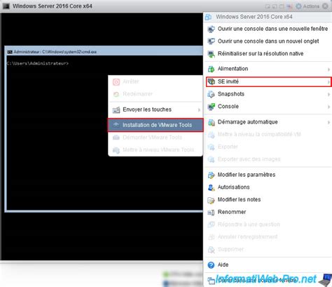 Install Vmware Tools Of Vmware Esxi 67 On Windows Server In Core Mode