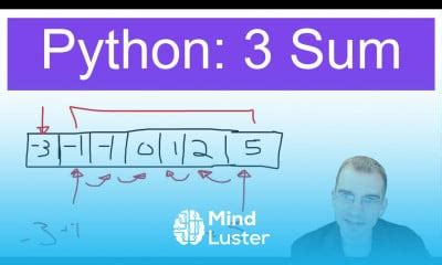 Learn Python Programming Practice Leetcode 15 3Sum - Mind Luster