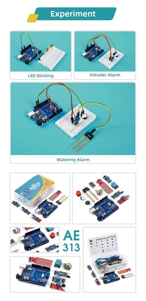Basic Starter Kit For UNO R3 Projects Manufacturers And Suppliers China Pricelist Kuongshun