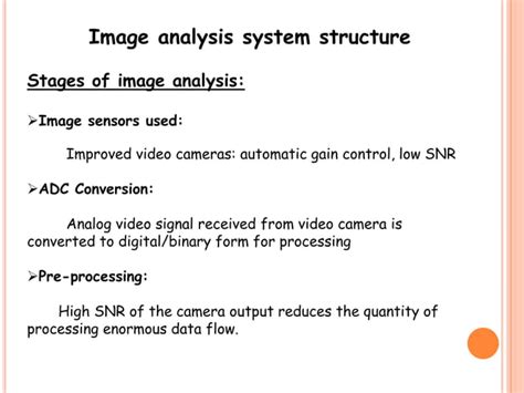 Image Processing Applied To Traffic Queue Detection Algorithm Ppt