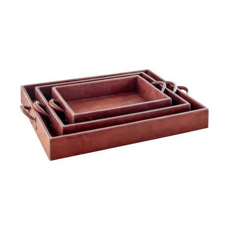 Mdf Leatherite Tray At ₹ 1500set In Noida Id 2851578182991